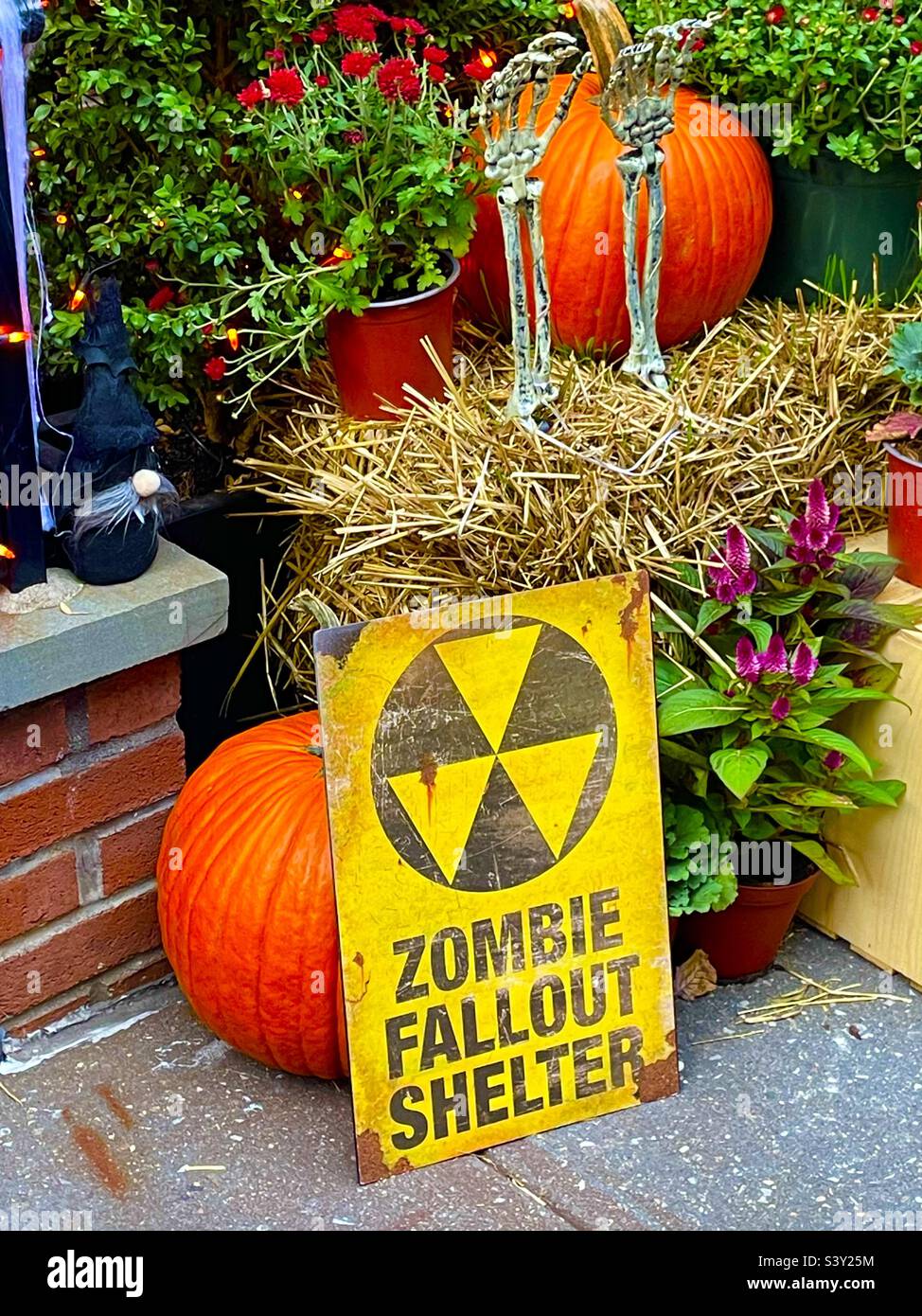 Scary sign Banque de photographies et d’images à haute résolution - Alamy