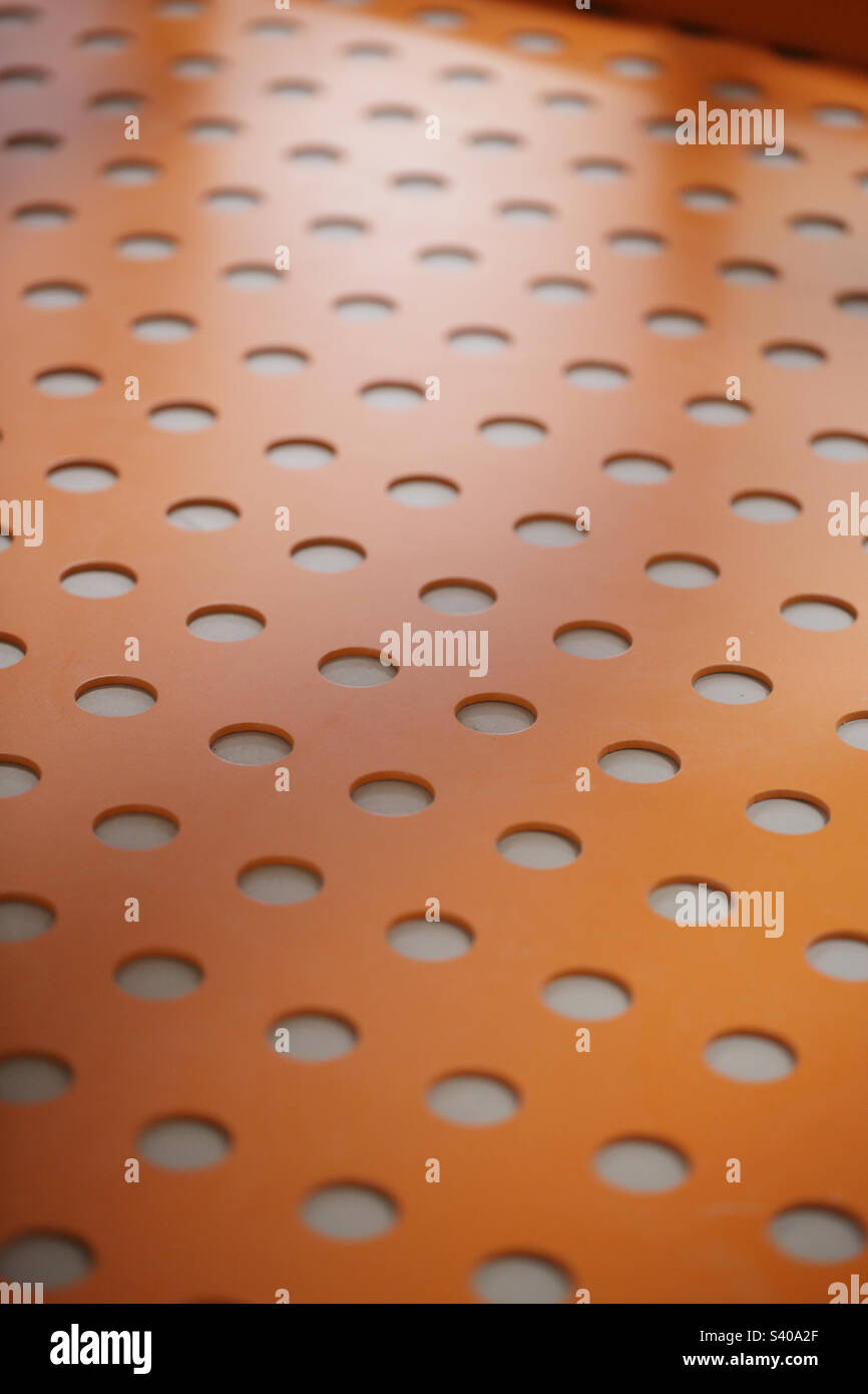 Perforated sheet metal Banque de photographies et d’images à haute ...