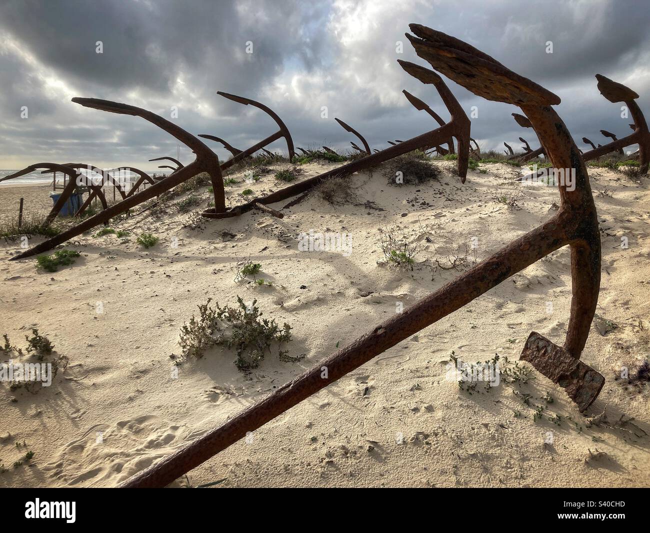 Anchor cemetery Banque de photographies et d’images à haute résolution ...