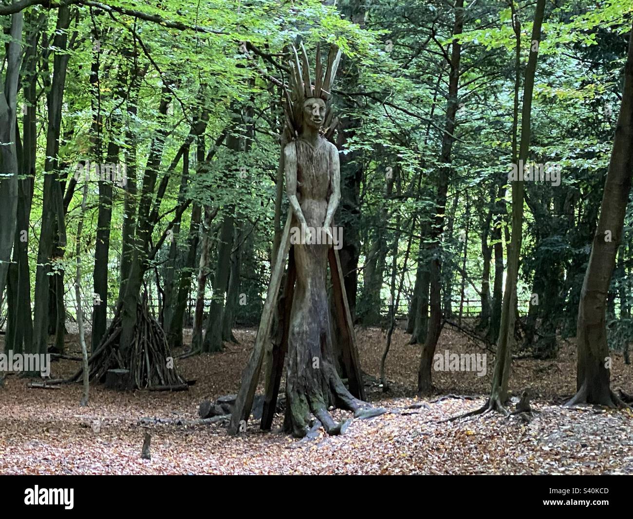 Forest sculpture Banque de photographies et d’images à haute résolution ...