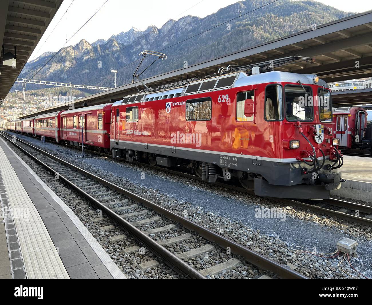 Chur station Banque de photographies et d’images à haute résolution - Alamy