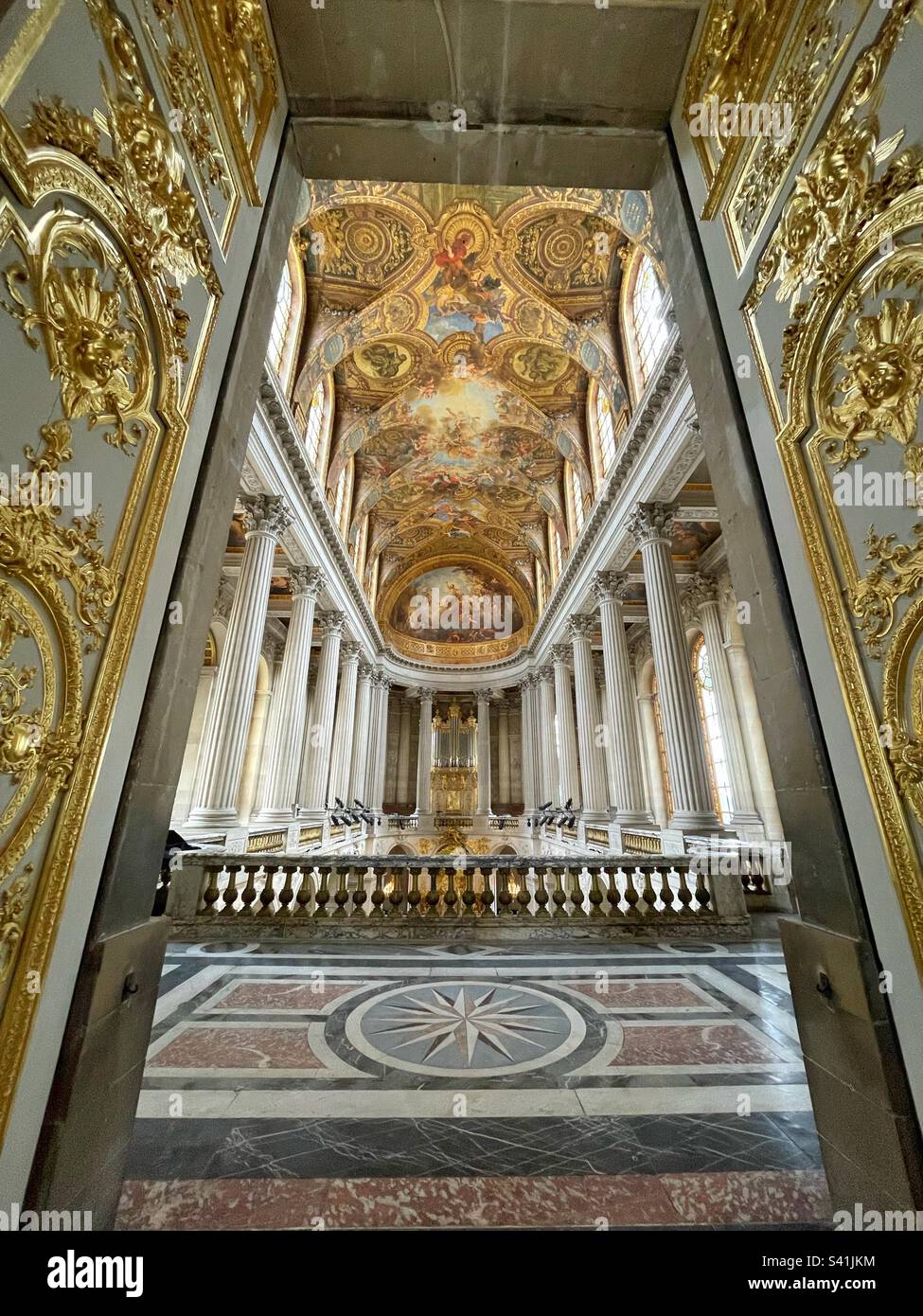 Chapelle royale du palais de versailles Banque de photographies et d ...