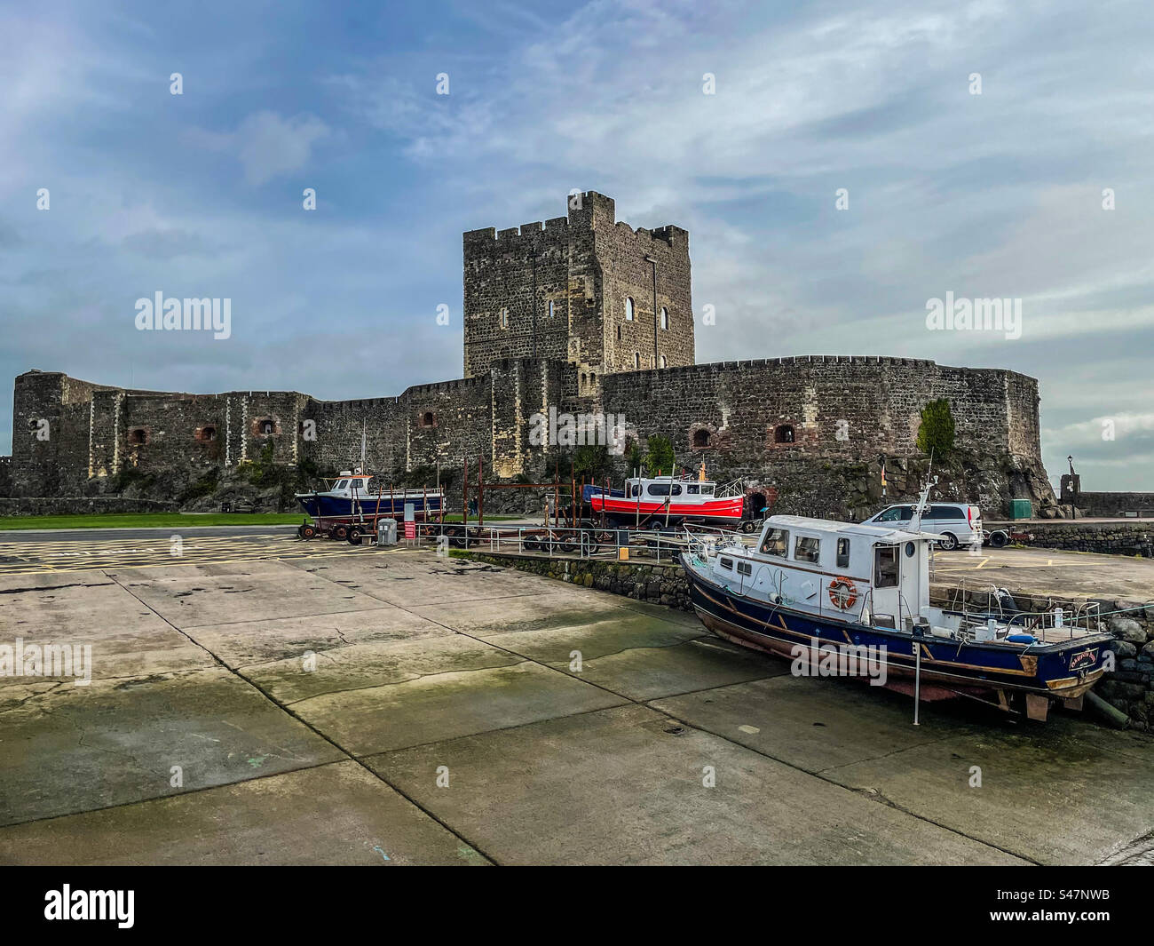 Carrickfergus castle Banque de photographies et d’images à haute résolution - Alamy