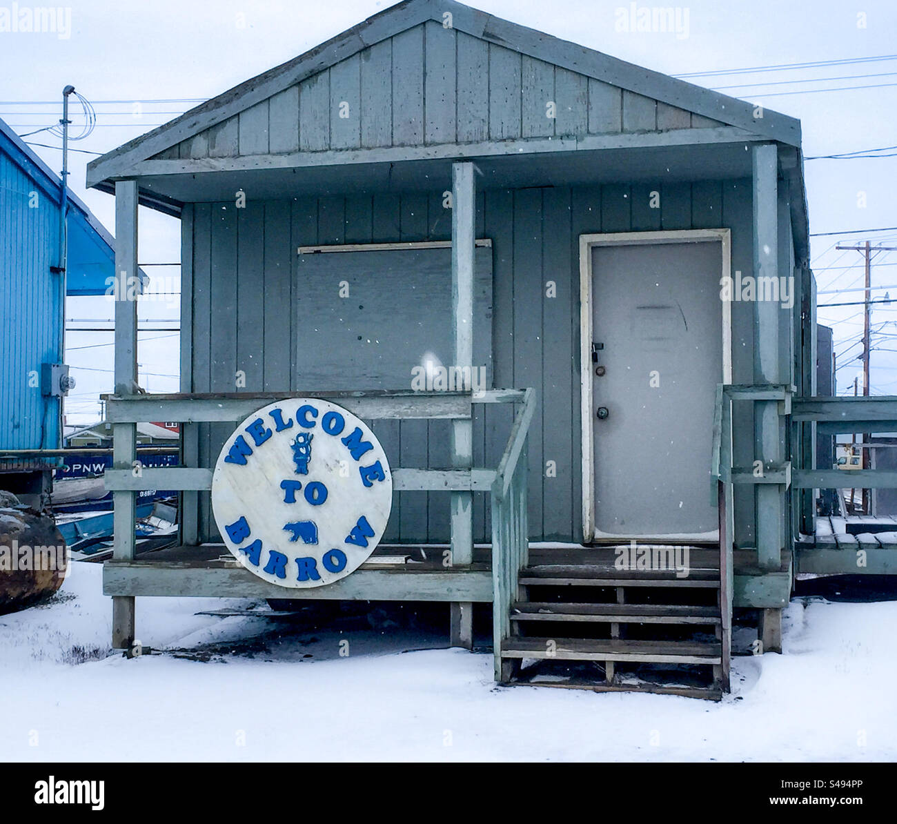 Barrow alaska building Banque de photographies et d’images à haute ...