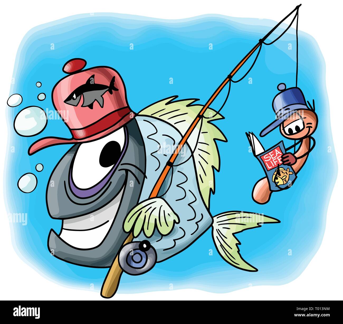 Cartoon Fish Photos & Cartoon Fish Images - Page 2 - Alamy