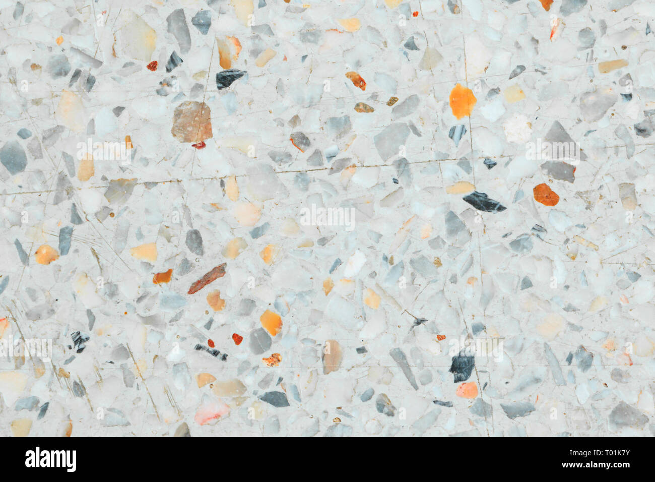 La texture de sol en terrazzo, ancien patron de pierre polie et de la ...