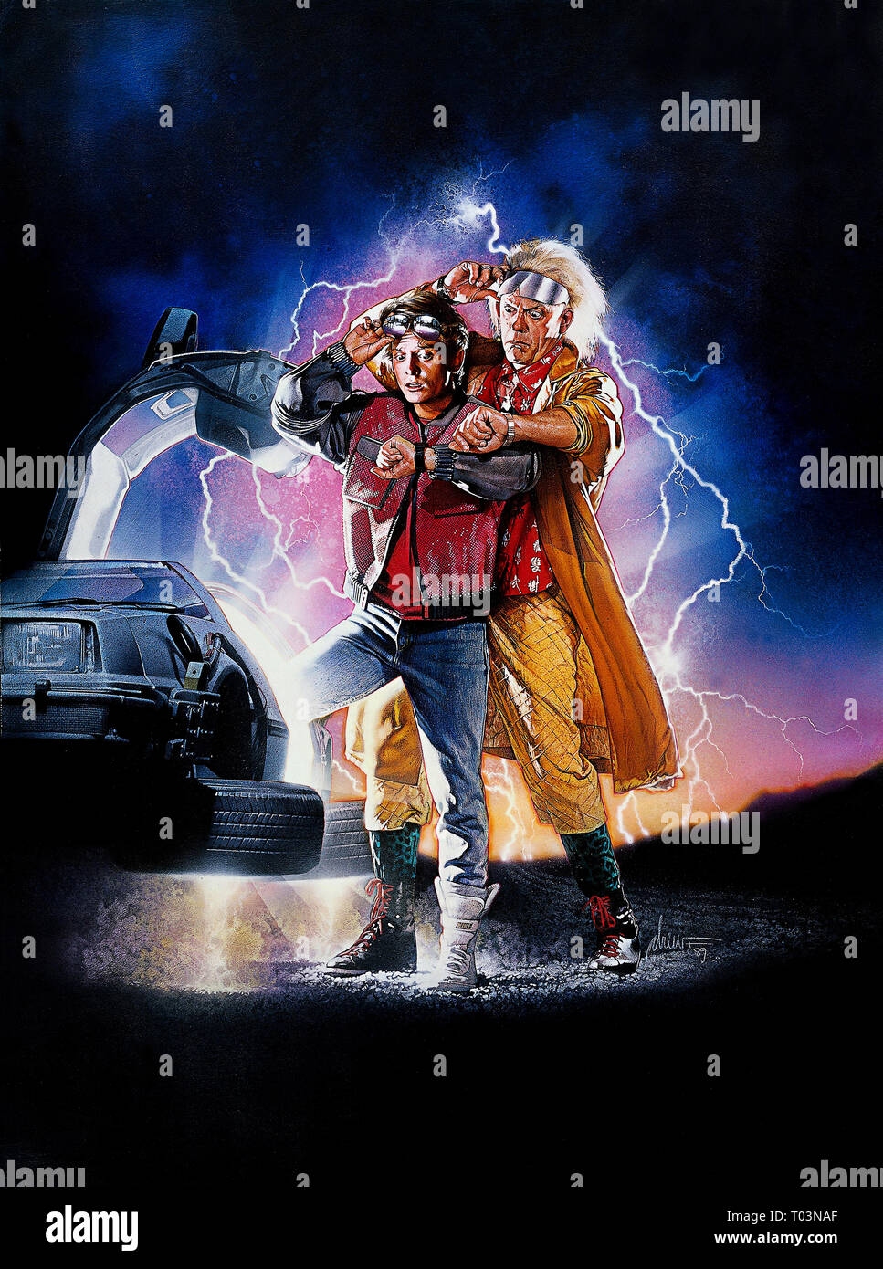 Retour vers le futur 2 affiche Banque de photographies et d’images à haute résolution - Alamy