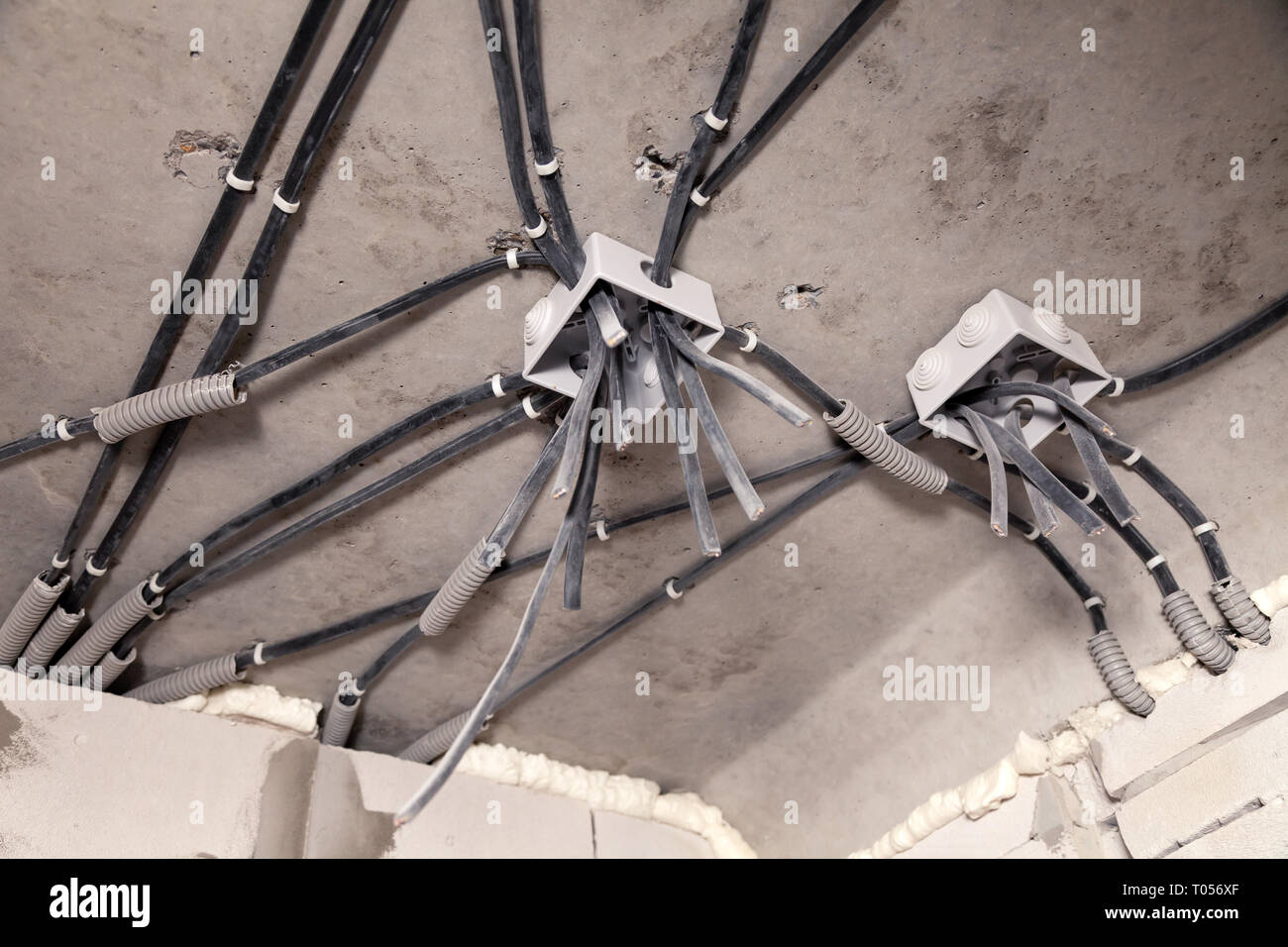 Projet professionnel câblage électrique dans maison ou appartement lors ...