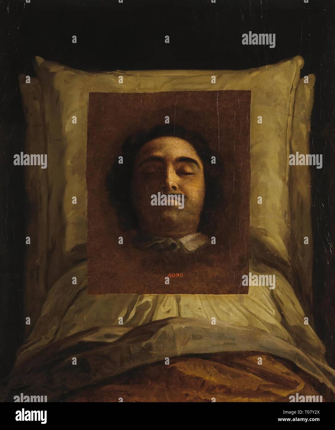 Pierre le grand de russie sur son lit de mort Banque de photographies ...