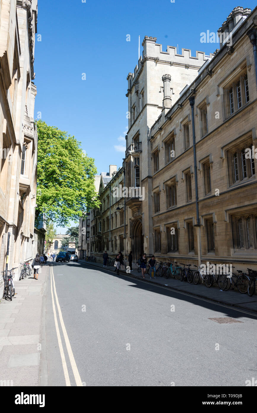 Exeter College Oxford University Banque d'image et photos - Alamy