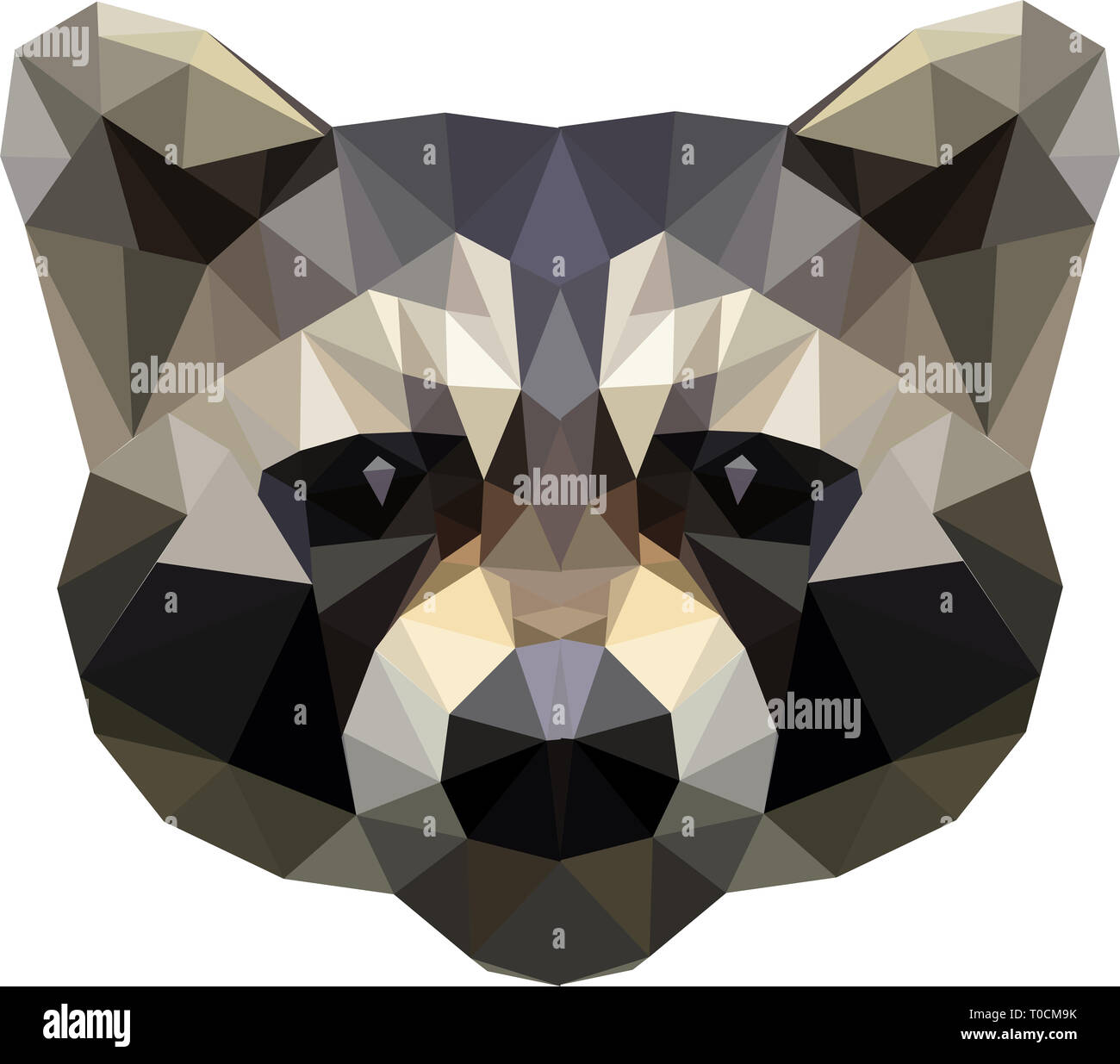 Panda low poly Banque de photographies et d’images à haute résolution ...