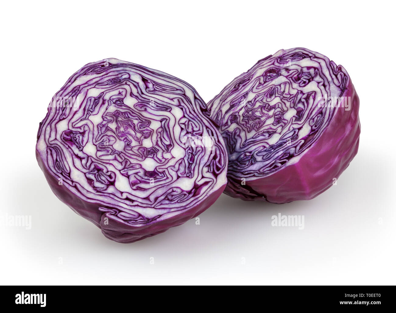 Choux rouges Banque d'images détourées - Alamy