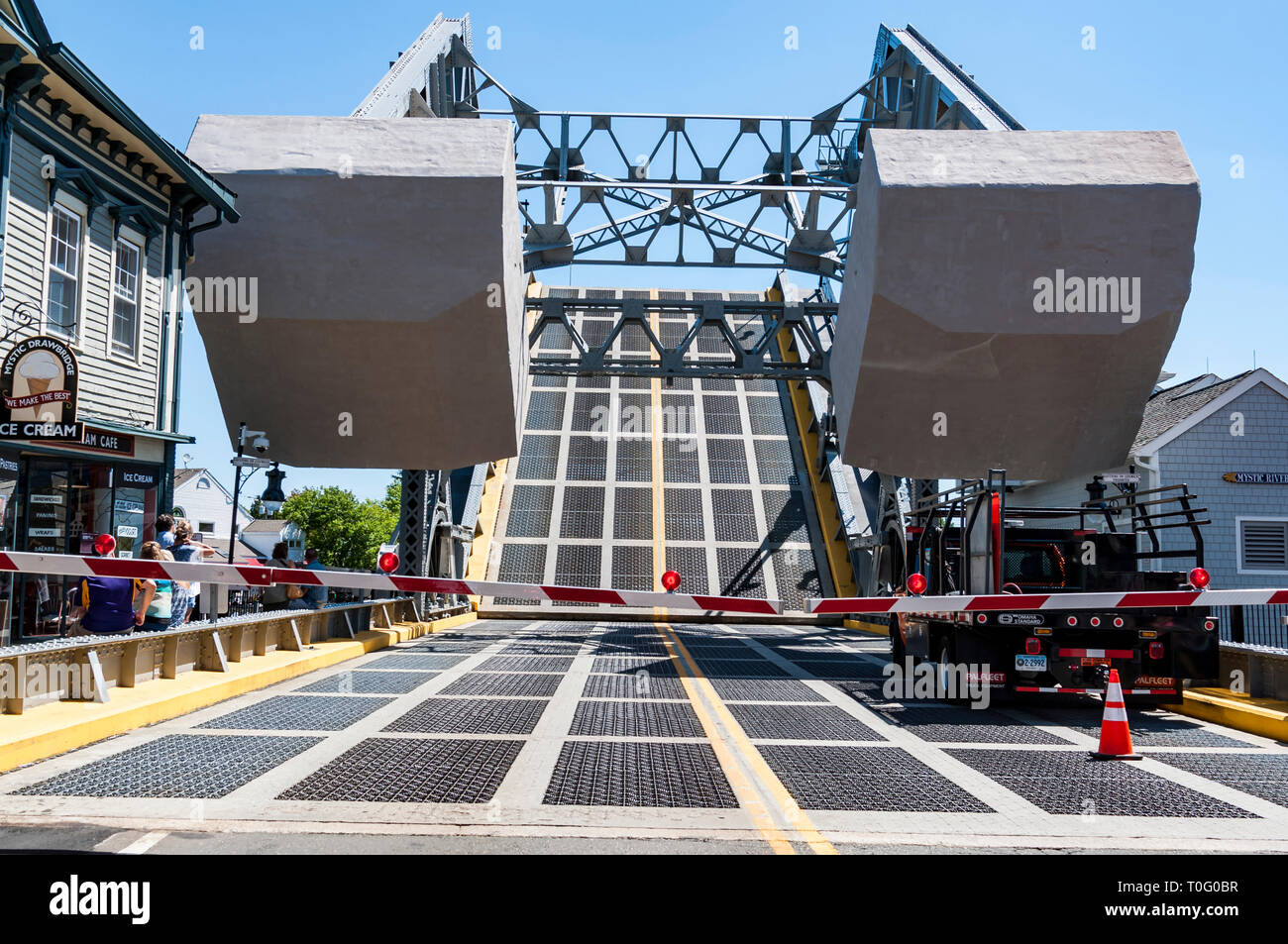 Pont de pont levis de construction Banque de photographies et d’images ...