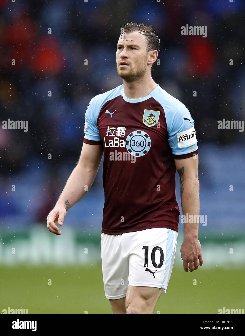 Ashley Barnes, Burnley Photo Stock - Alamy