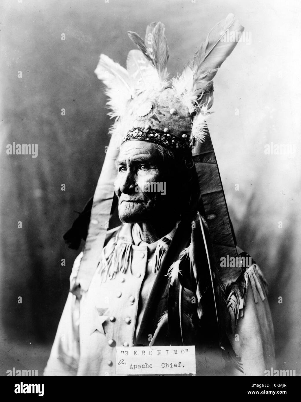 Geronimo indian chief Banque de photographies et d’images à haute ...