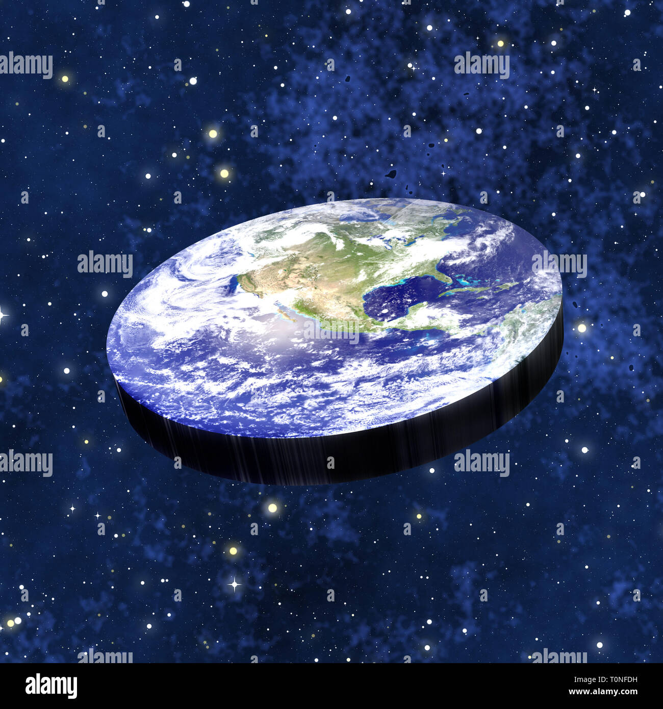 Terre plate Banque de photographies et d’images à haute résolution - Alamy