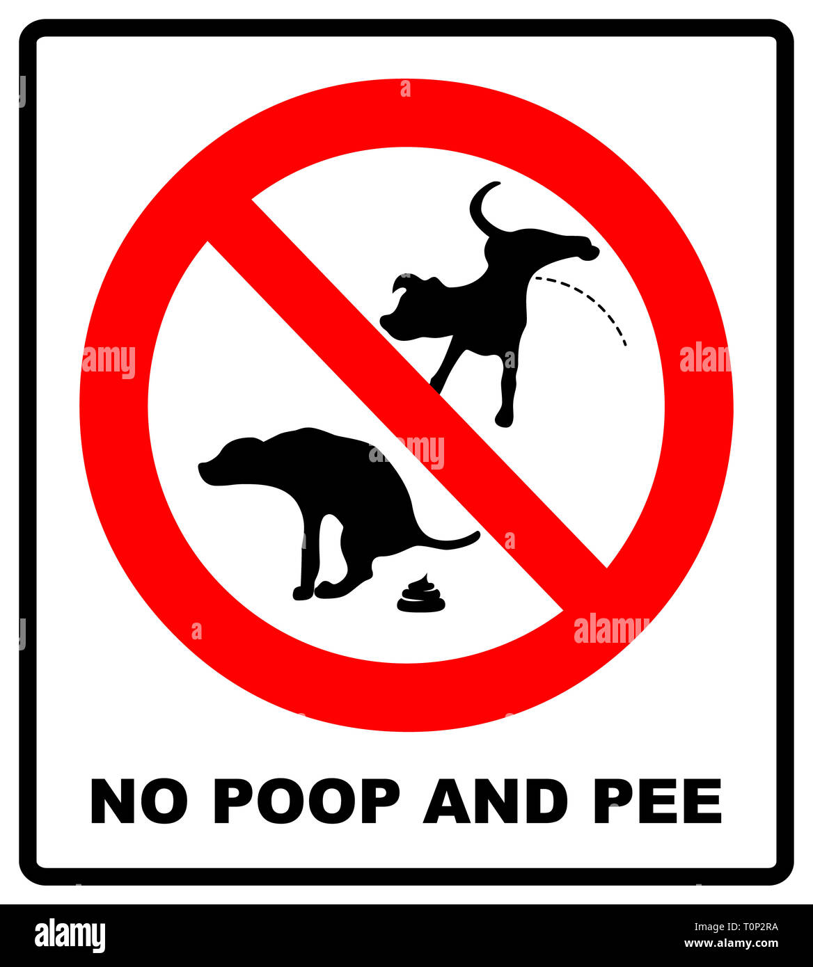 Attention interdit de signer aucun chien faisant pipi et pooping ...