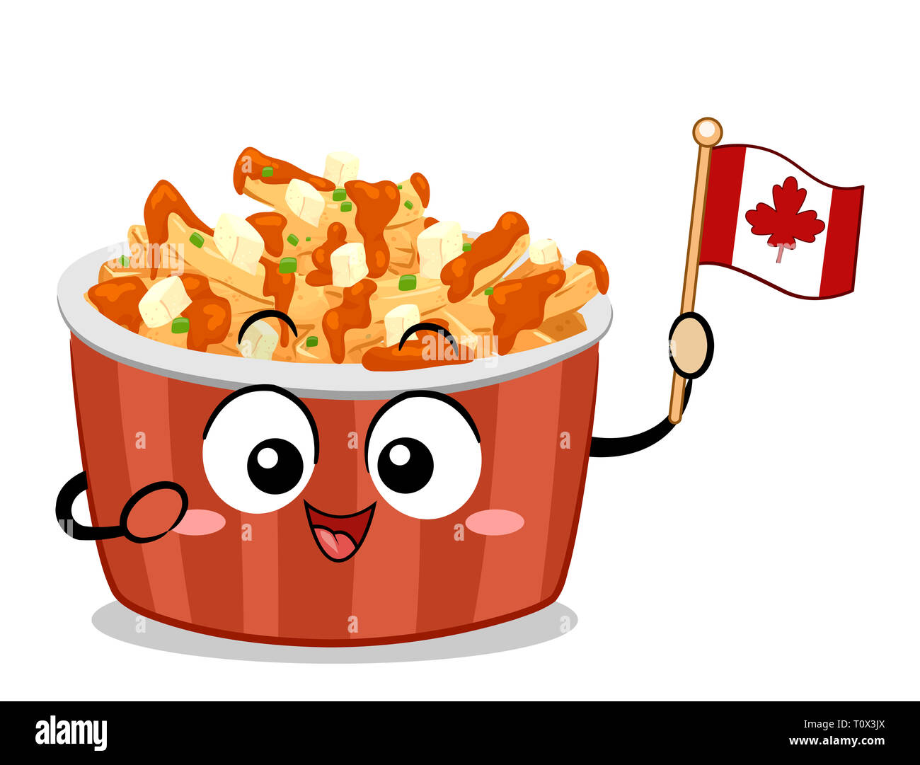 Caricature de poutine Banque de photographies et d’images à haute ...