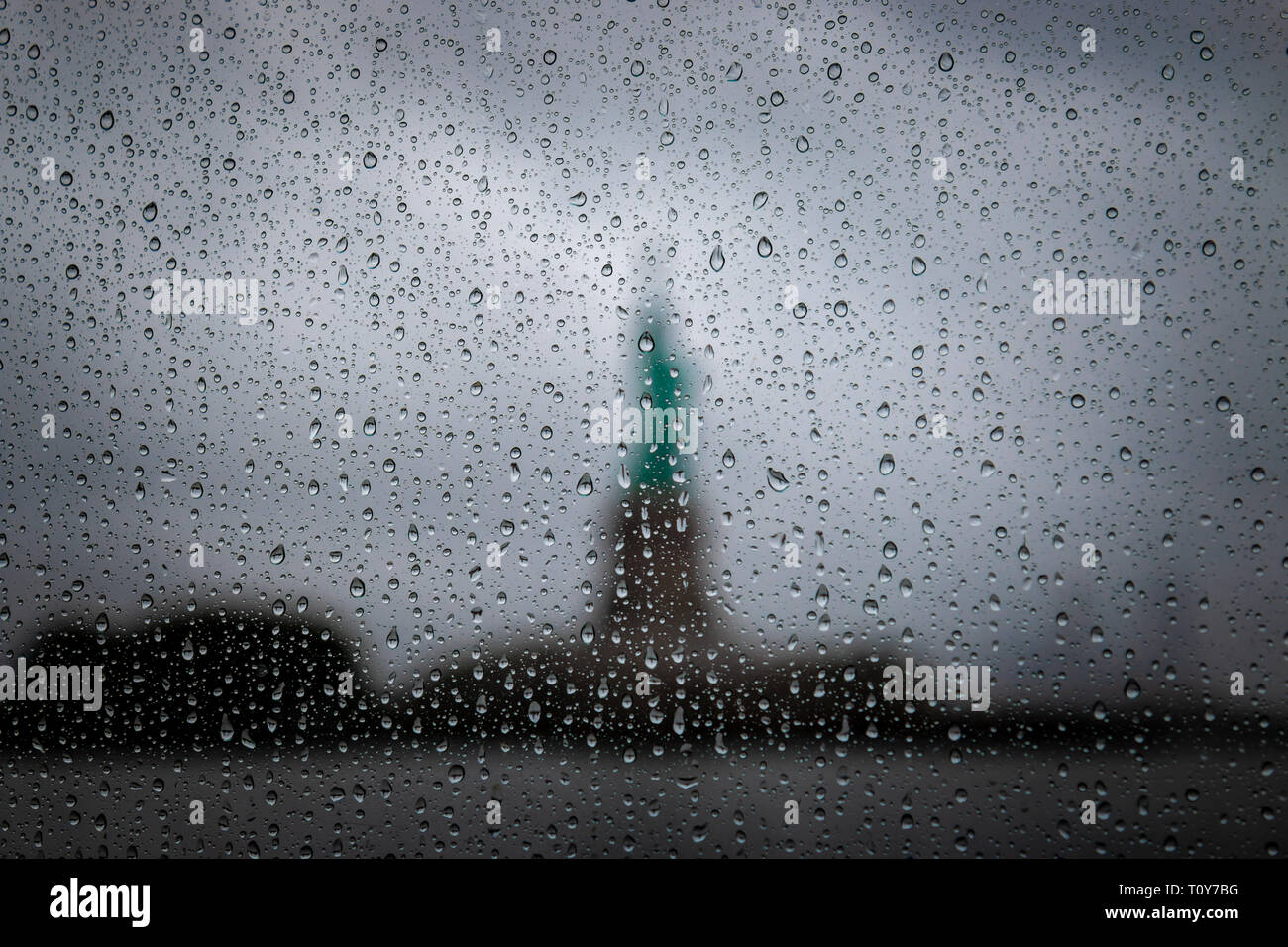 La Statue de la liberté est encore reconnaissable même vu fuzzily par ...