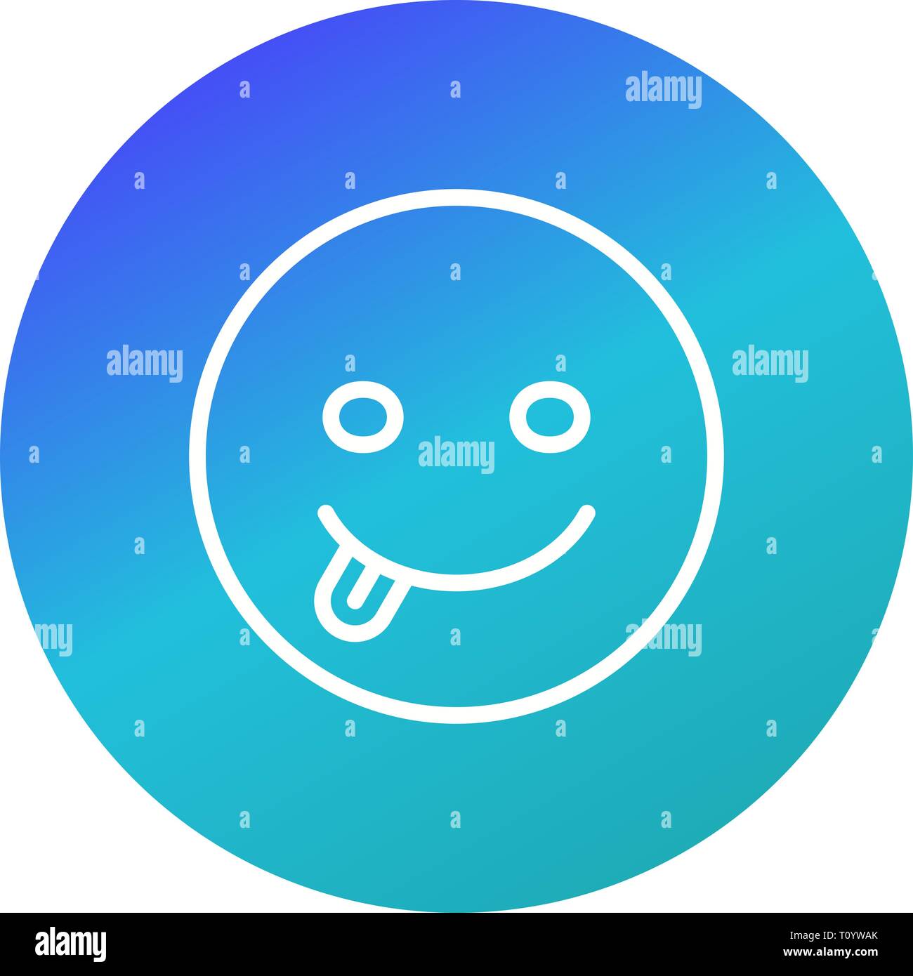 Emoji coincé Banque de photographies et d’images à haute résolution - Alamy