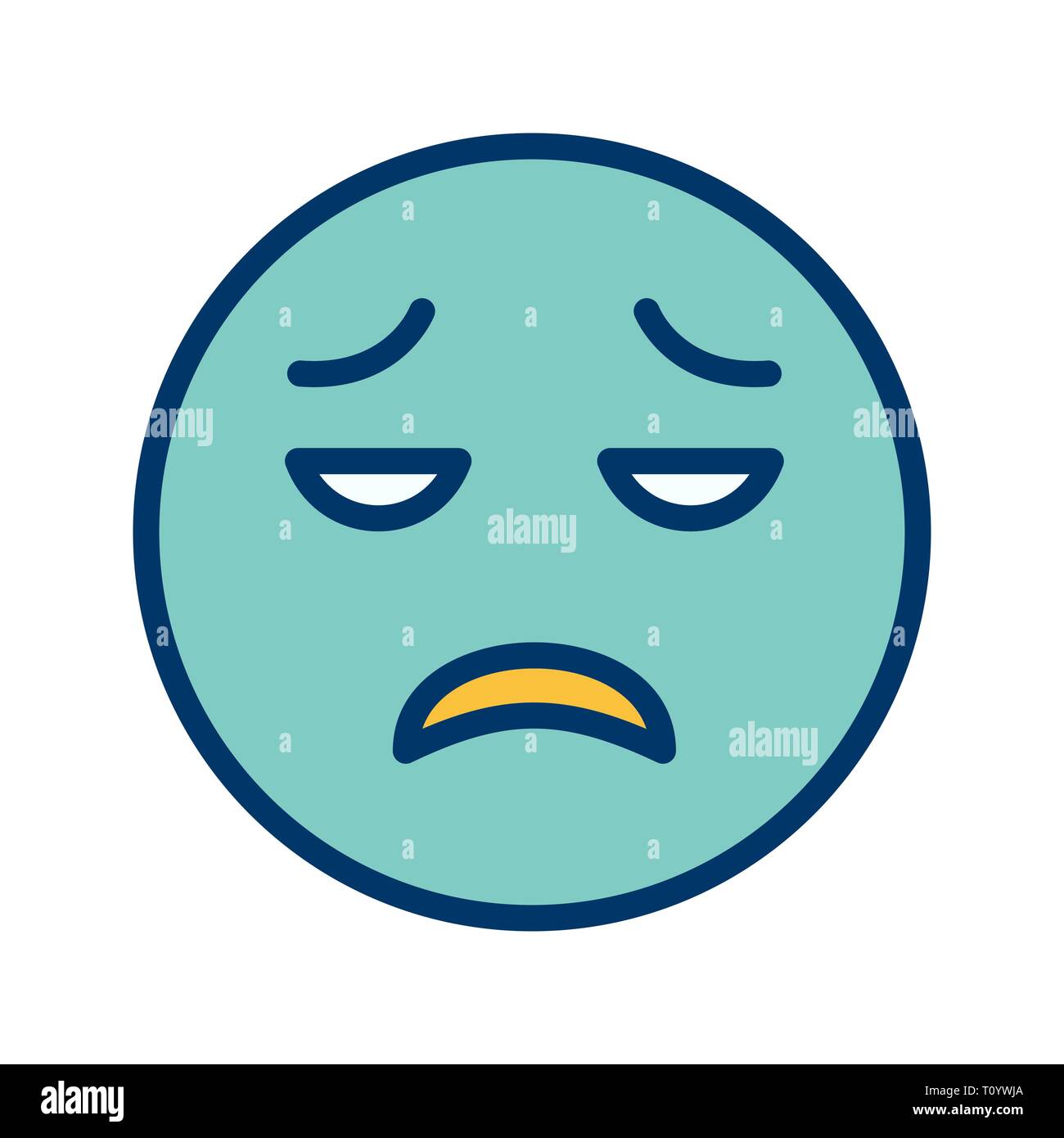 Déçu emoji Banque de photographies et d’images à haute résolution ...