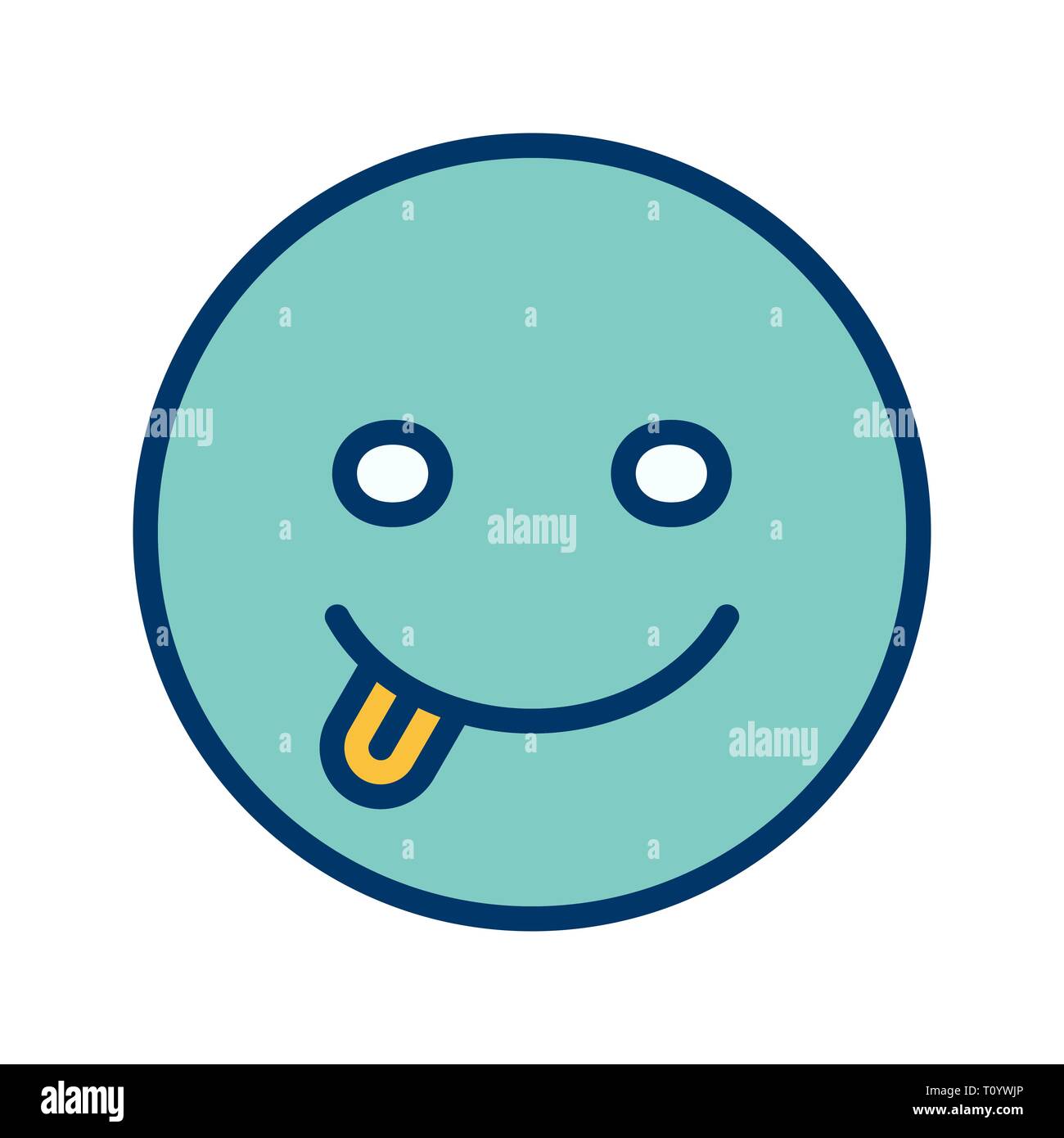 Emoji coincé Banque de photographies et d’images à haute résolution - Alamy