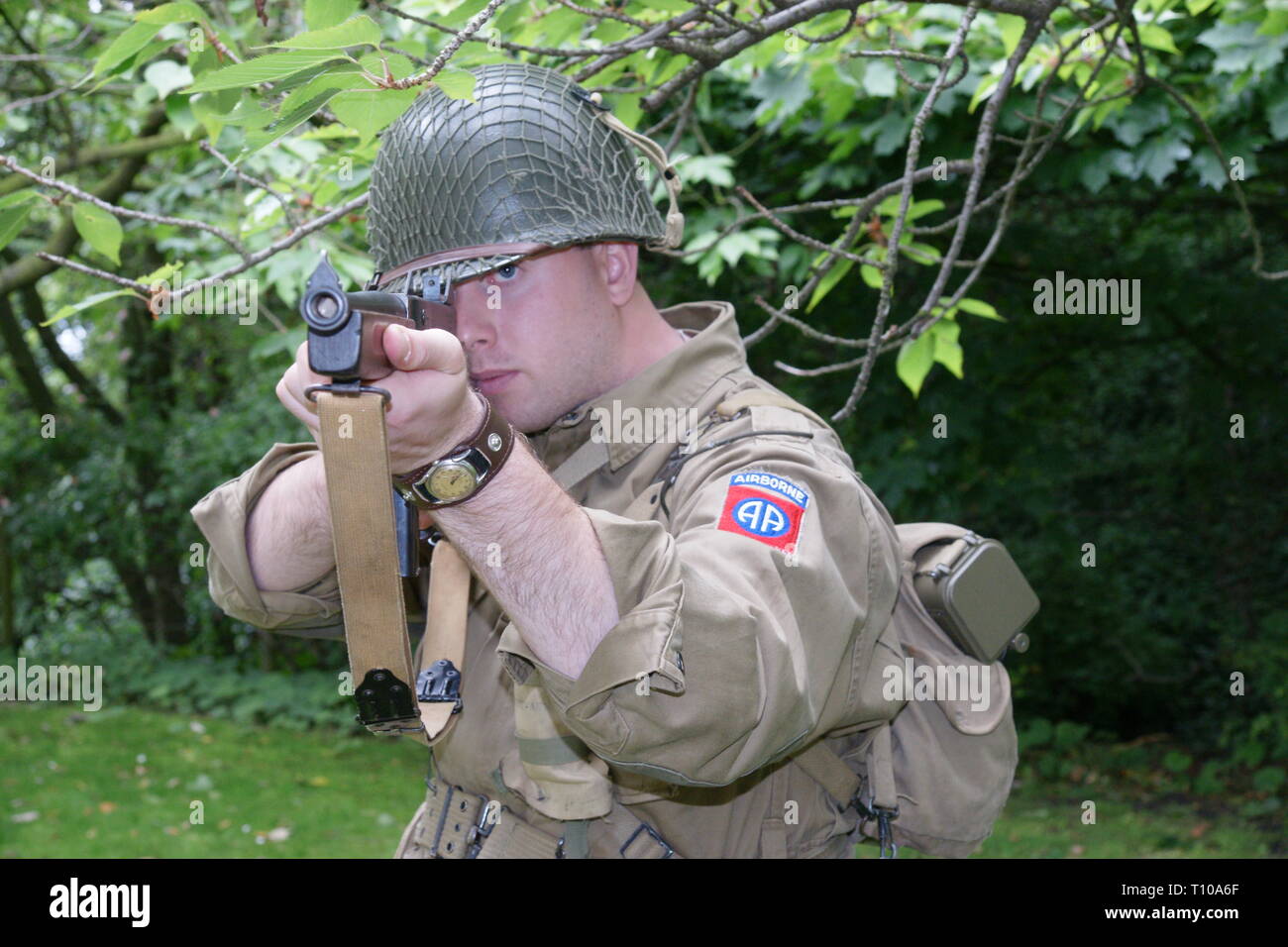 Parachutage seconde guerre mondiale Banque de photographies et d’images ...