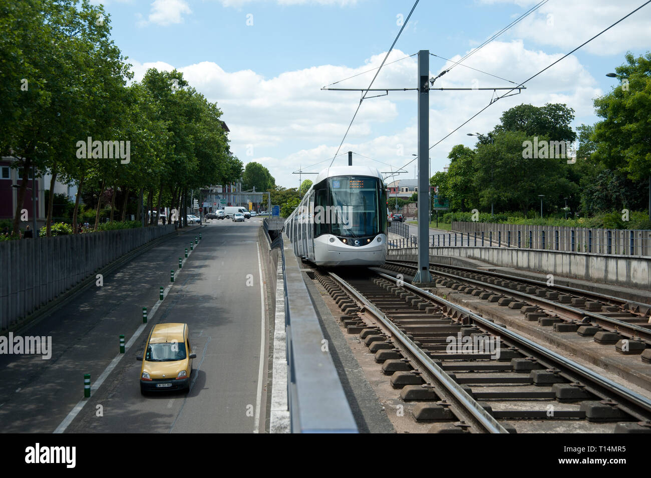 Rouen, Tramway, Gare Saint-Sever - Rouen, de tramway, de la gare de ...