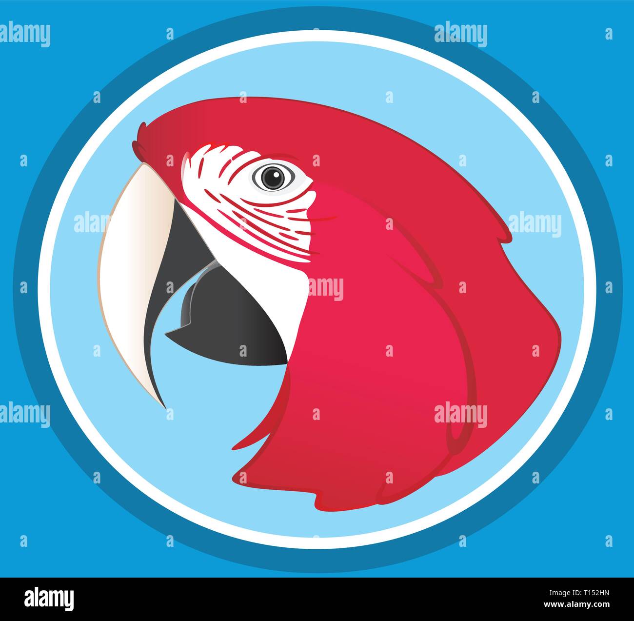 à front rouge Banque d'images vectorielles - Alamy