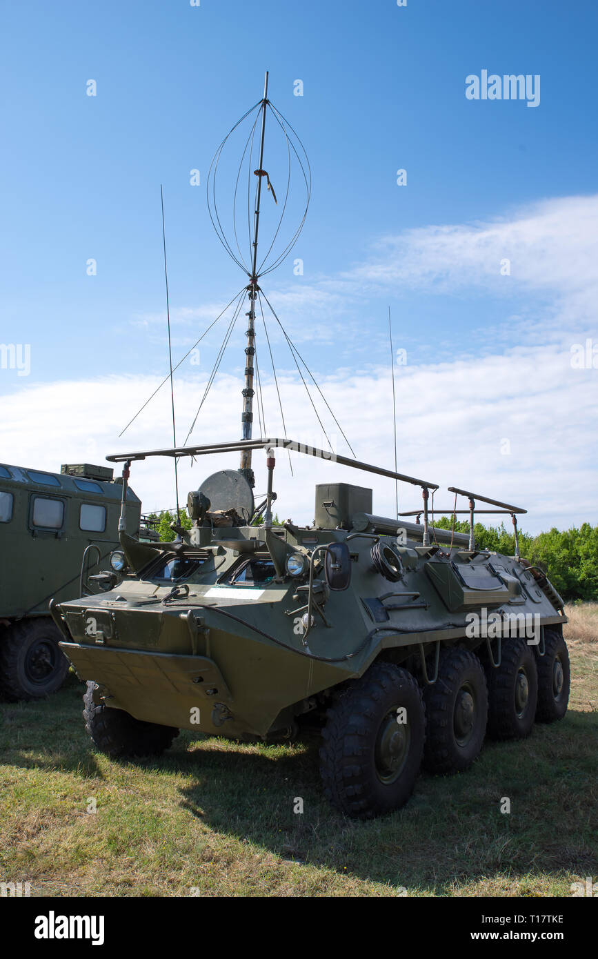 Les systèmes radio militaire. Système de communication tactique Photo ...