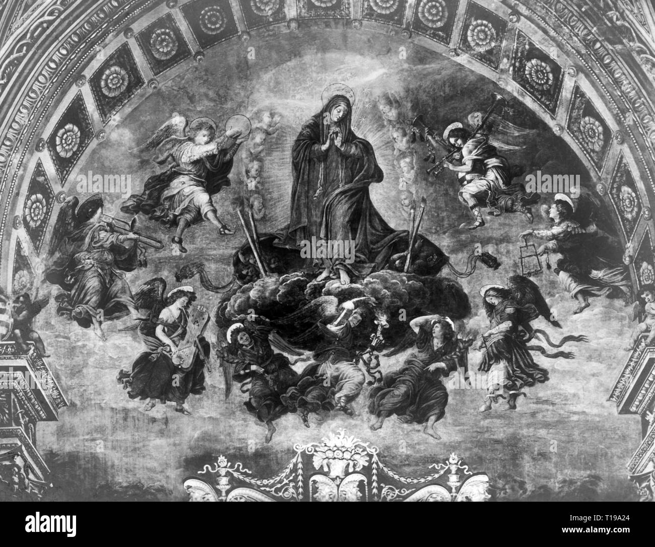 Assomption marie peinture Banque de photographies et d’images à haute ...