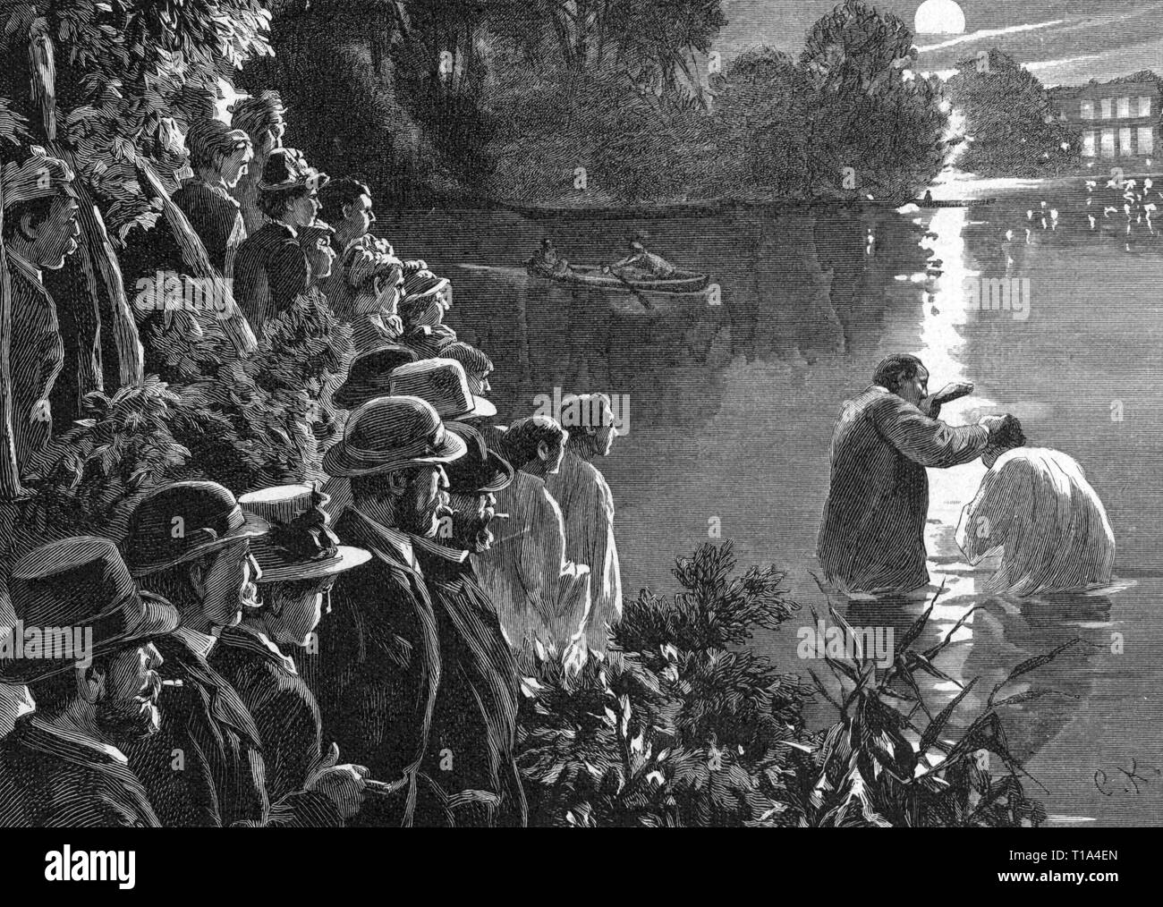 Mormons bapteme Banque de photographies et d’images à haute résolution ...