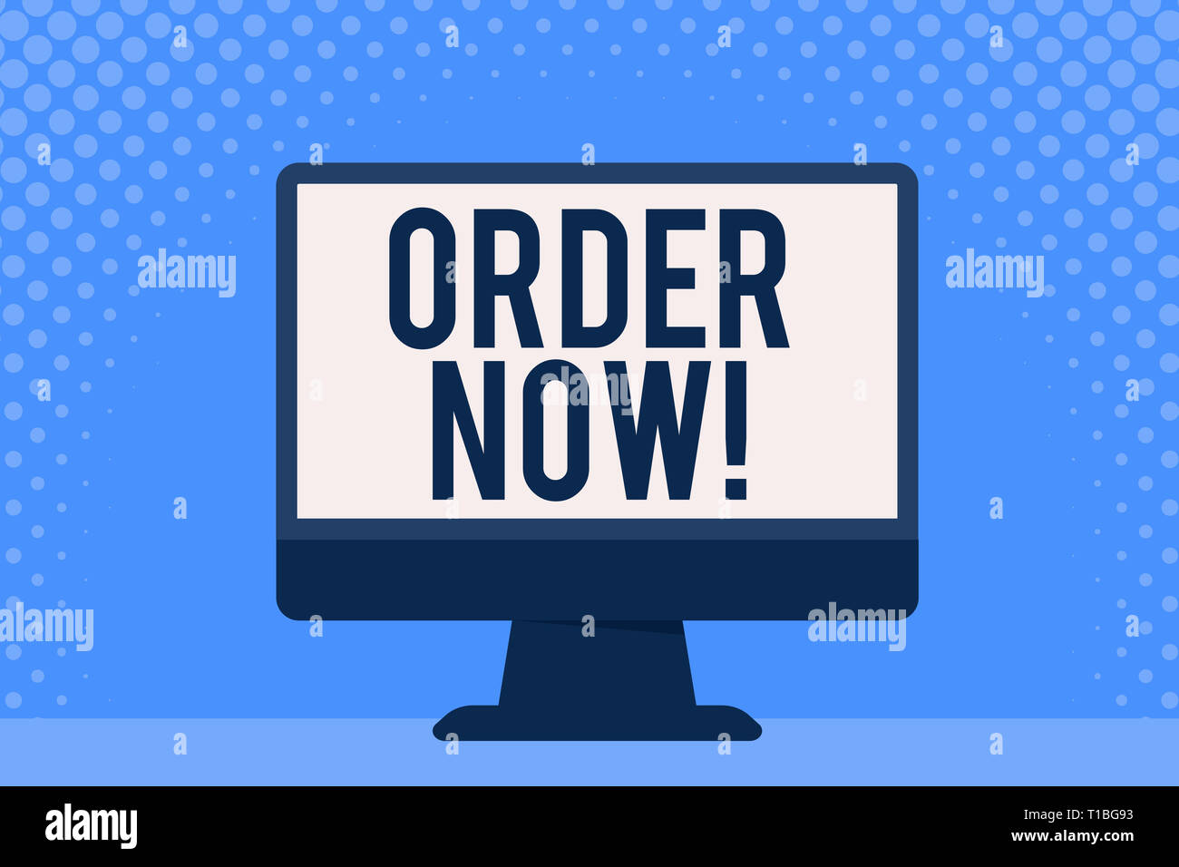 Main conceptuel écrit montrant Commandez dès maintenant. Sens Concept ...