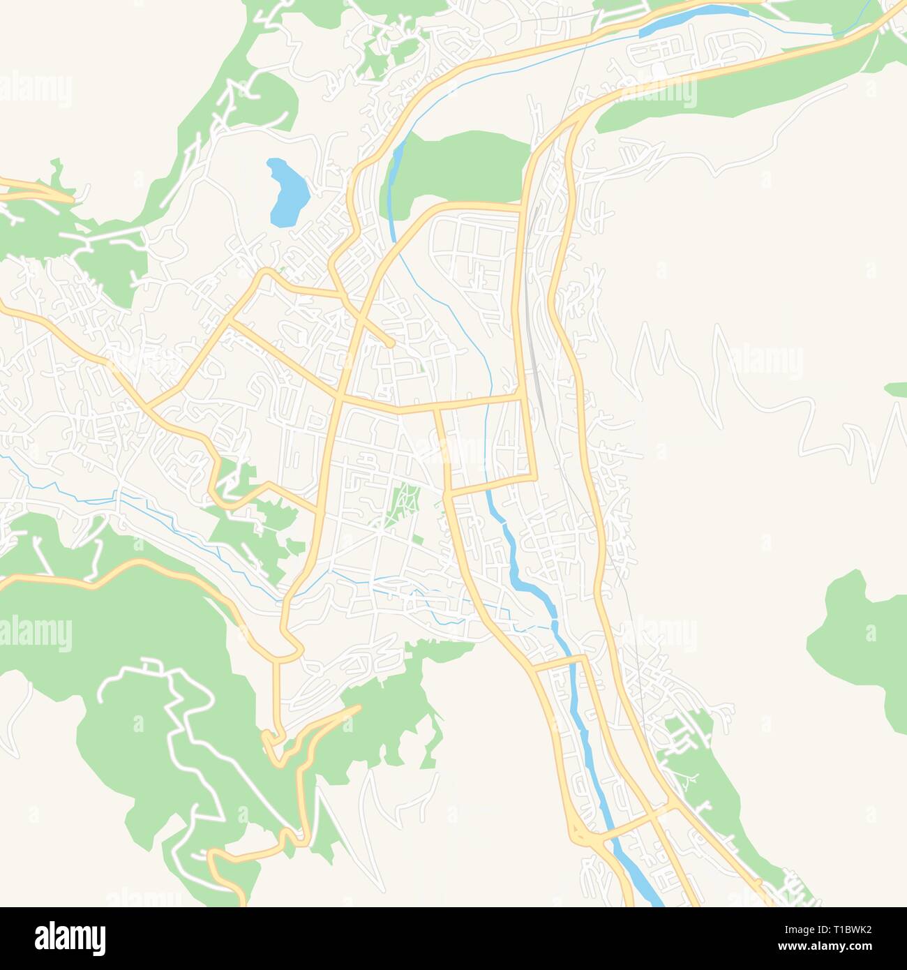 Carte de mostar Banque d'images vectorielles - Alamy