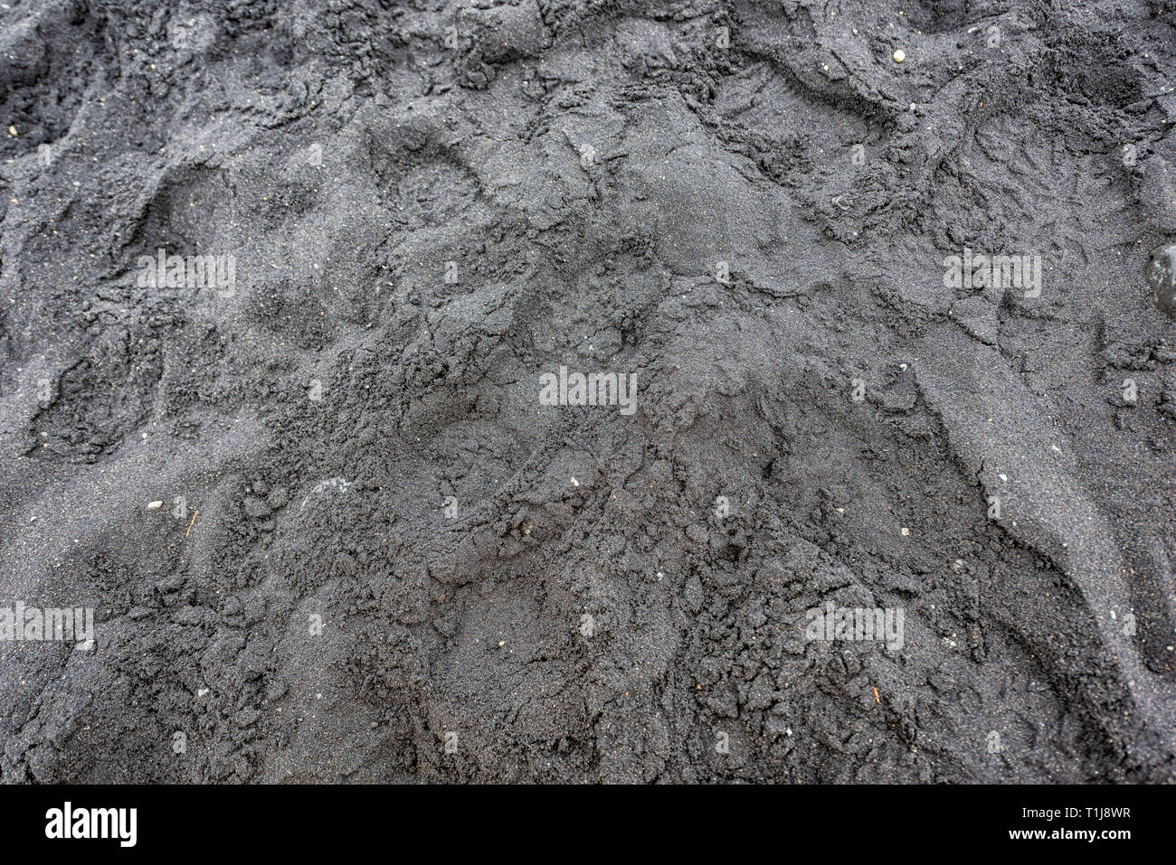 Détail abstrait sable plage rochers Banque de photographies et d’images ...