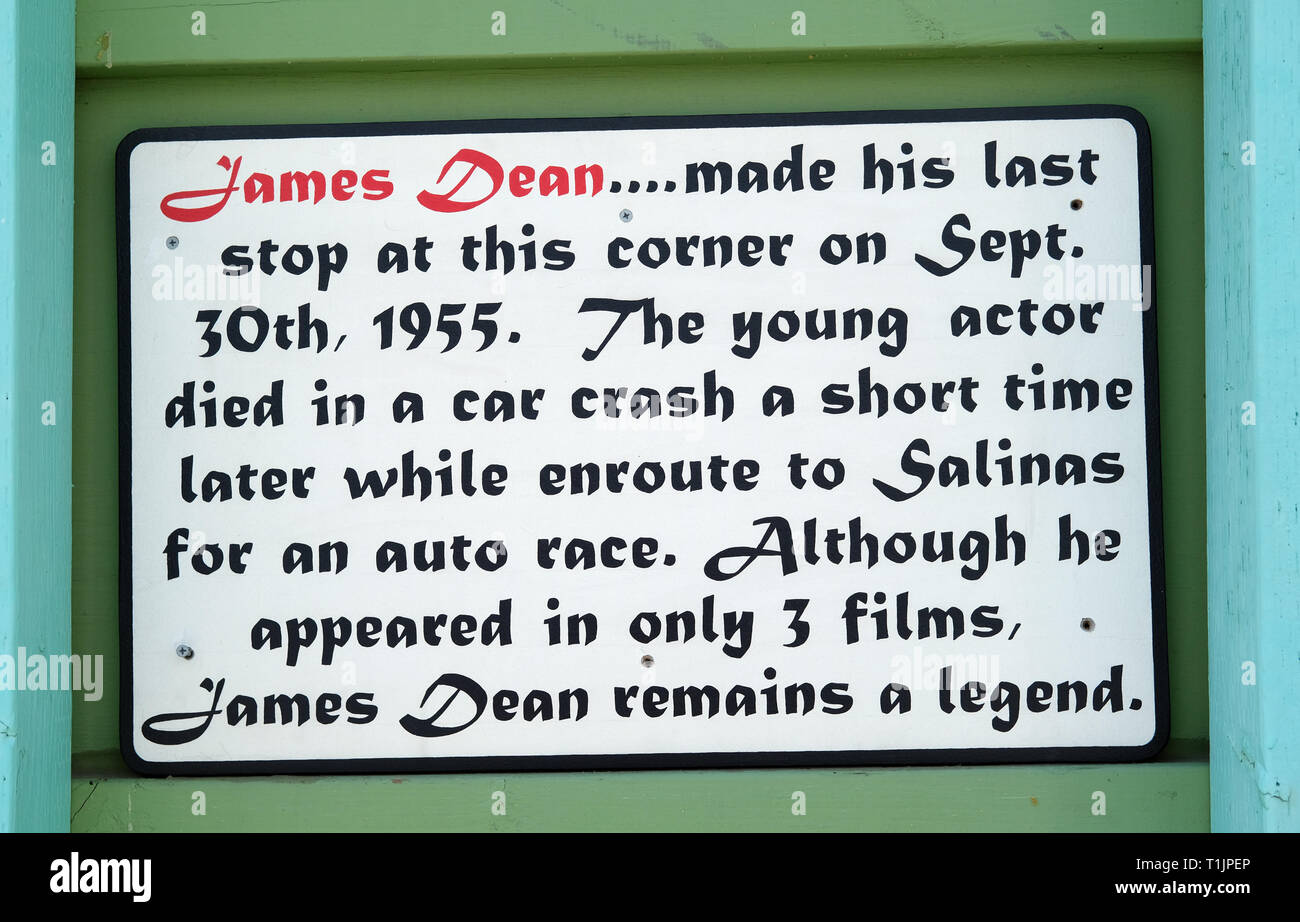 James dean death Banque de photographies et d’images à haute résolution ...