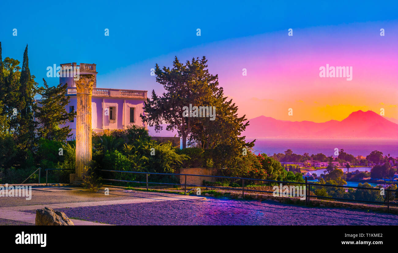 Carthage ancient roman wall ruin Banque de photographies et d’images à ...