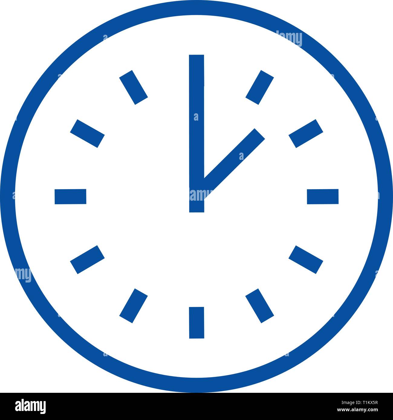 L'icône de la ligne du temps concept. Vecteur de temps symbole, signe ...