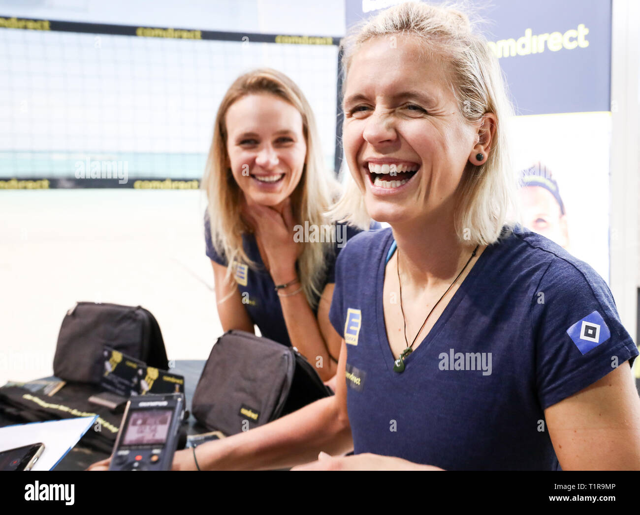 German beach volleyball team laura ludwig Banque de photographies et d ...