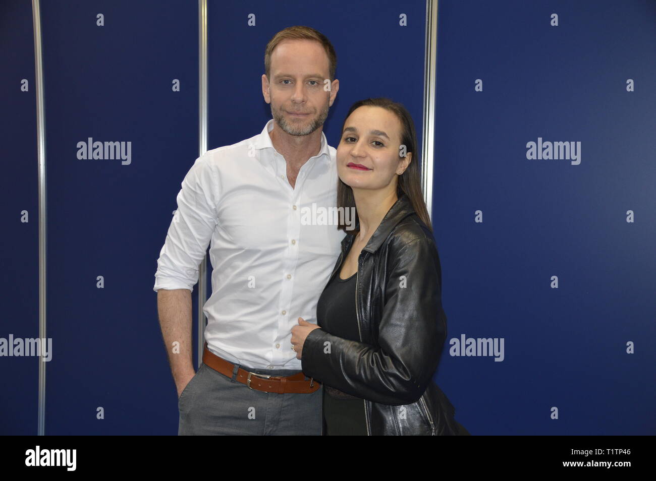 Julian Weigend und Ehefrau Maya Forster bei der Veranstaltung 'In ...