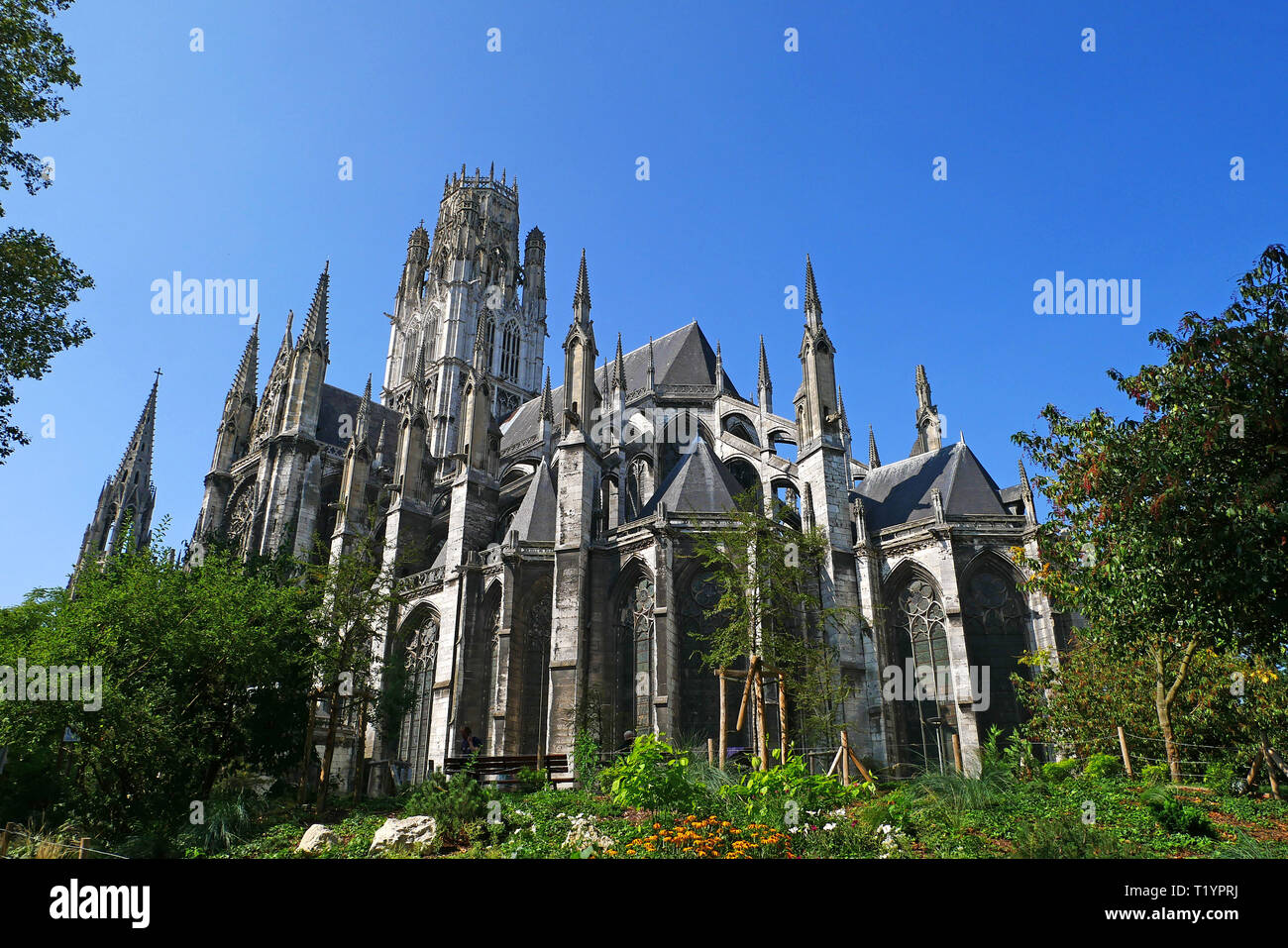 Rouen (Normandie, nord de la France) : Abbey-Church de Saint-Ouen ...