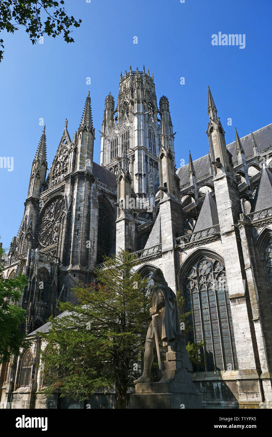 Rouen (Normandie, nord de la France) : Abbey-Church de Saint-Ouen ...