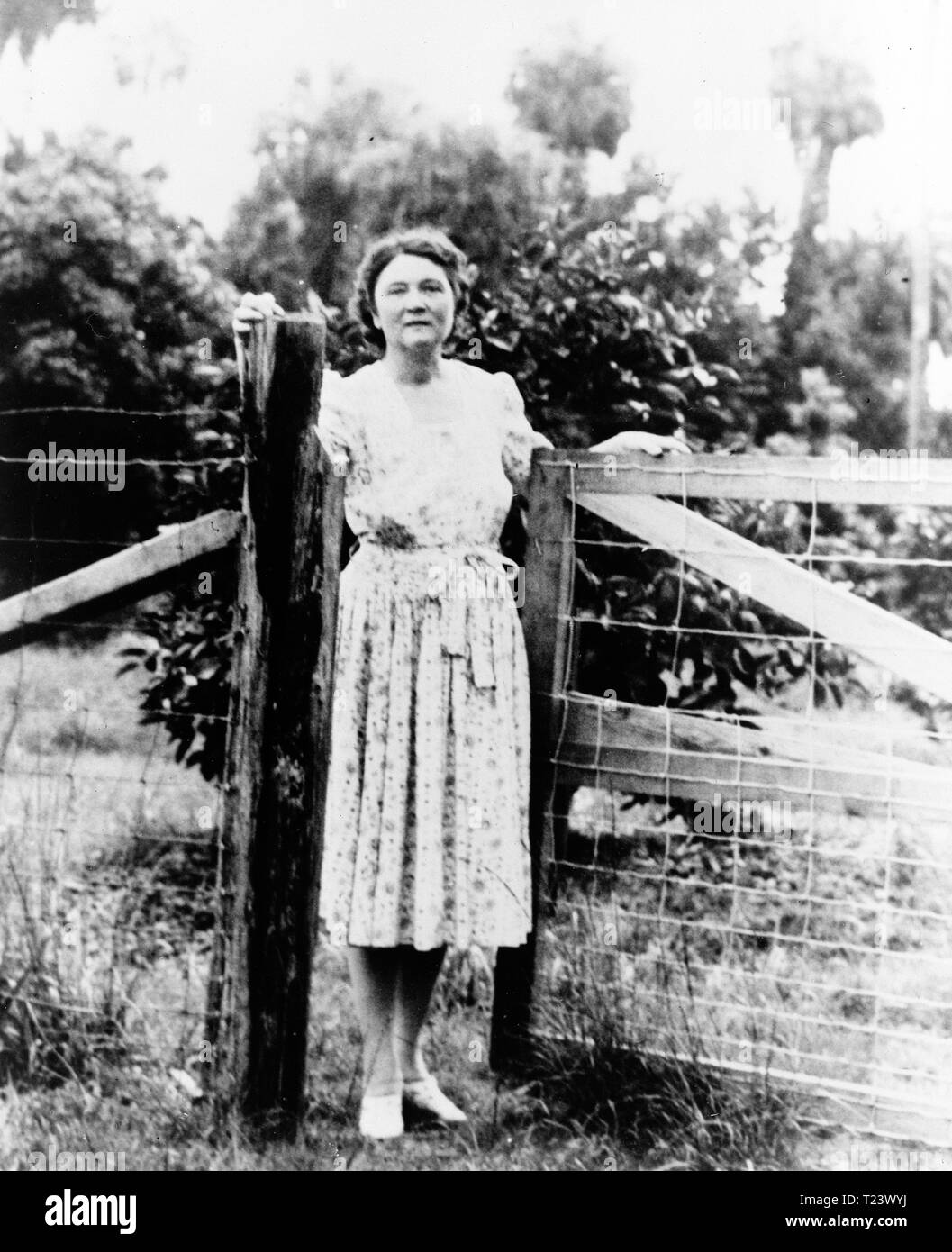 Marjorie kinnan rawlings Banque d'images noir et blanc - Alamy