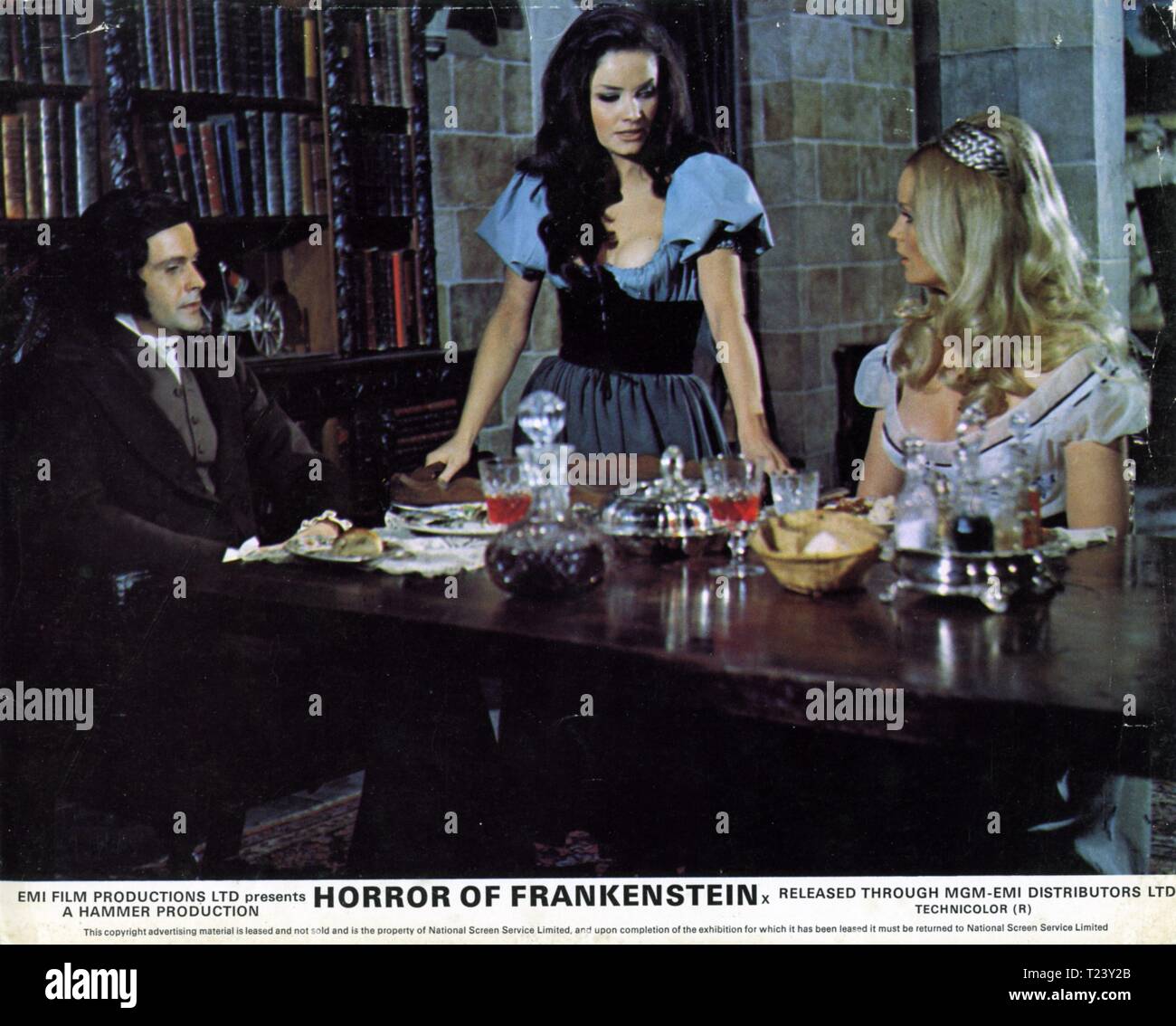 L'horreur de frankenstein 1970 kate omara Banque de photographies et d ...