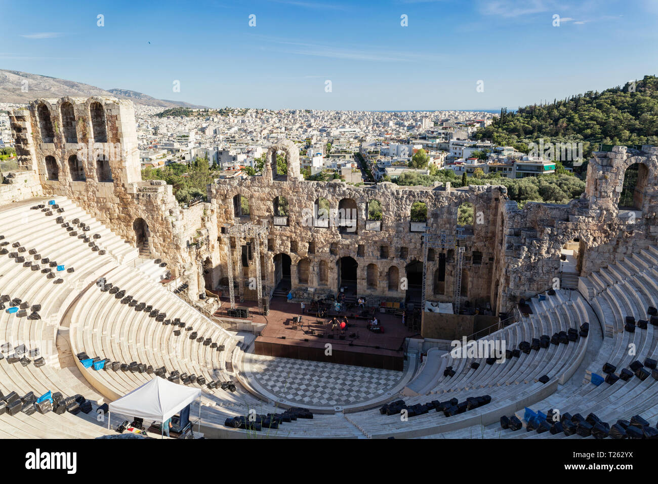 Herodes atticus theatre Banque de photographies et d’images à haute ...