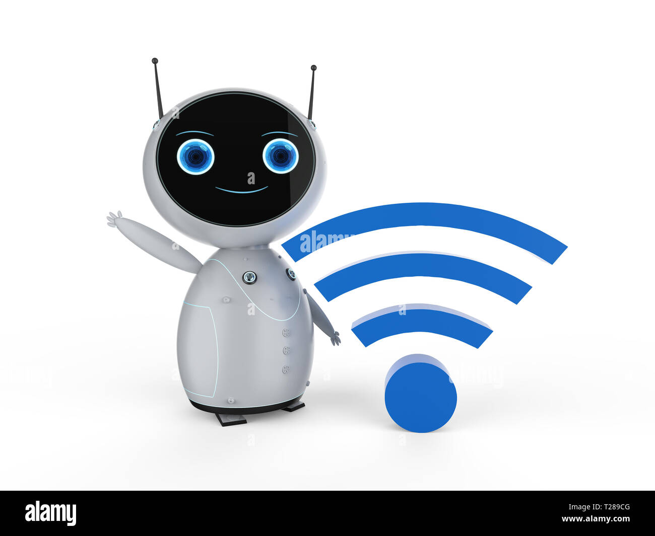 Robot mignon Banque de photographies et d’images à haute résolution - Alamy