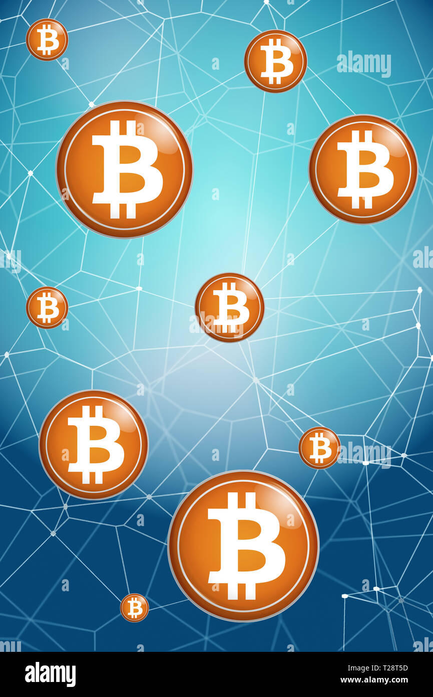 Blockchain De Concept Banque d'image et photos - Alamy