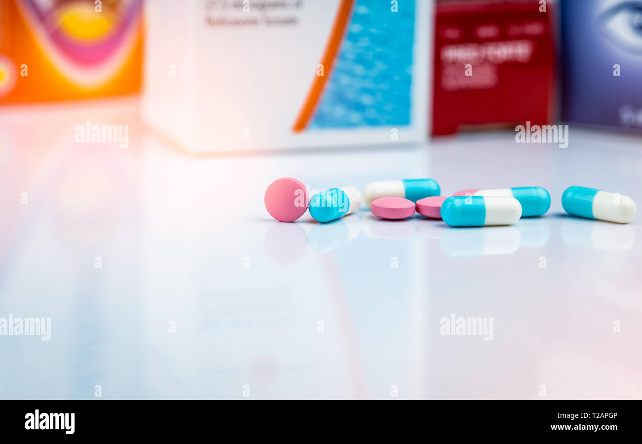 L'emballage des médicaments Banque de photographies et d’images à haute ...