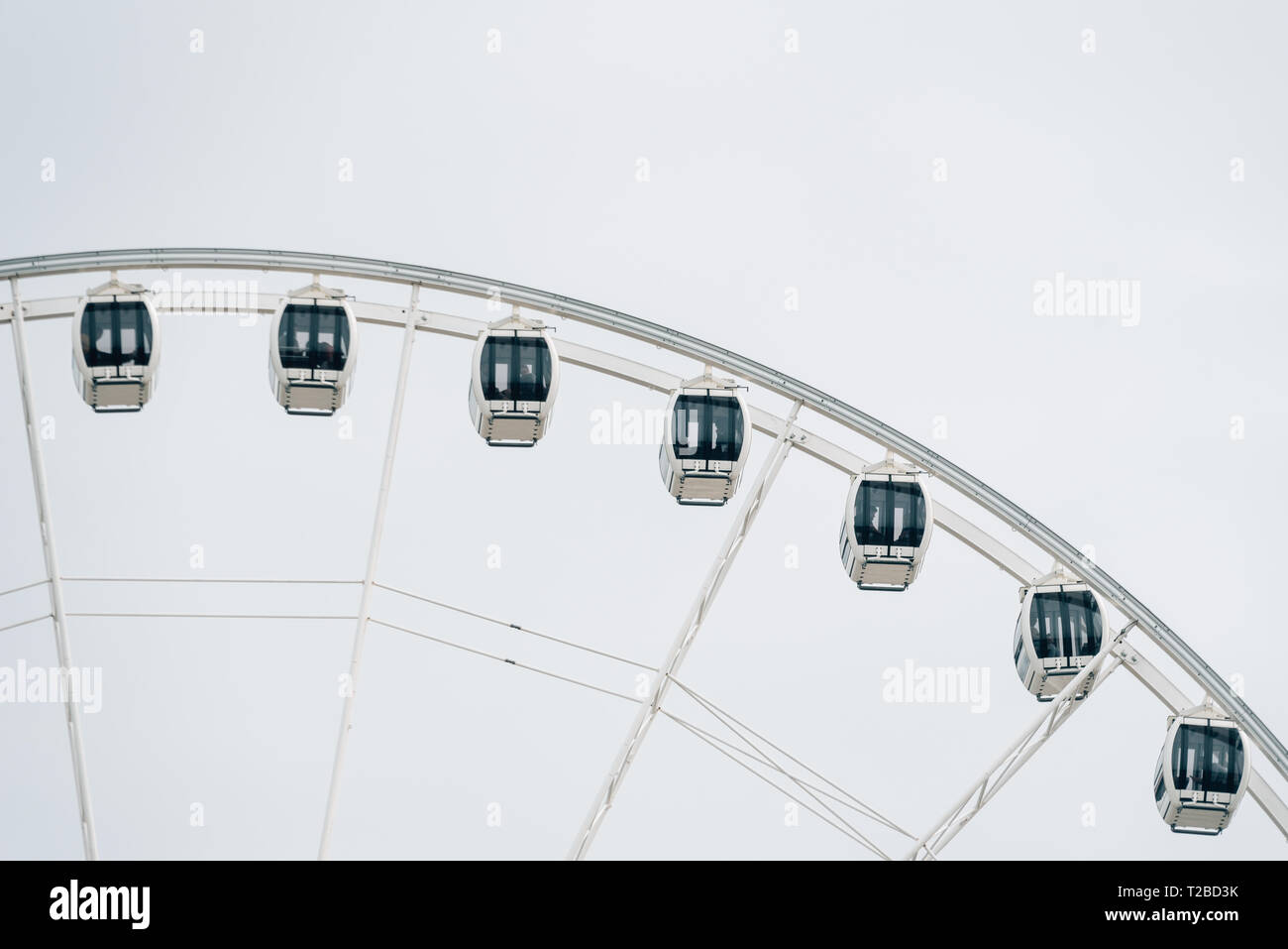 Grande roue du centre ville d'atlanta Banque de photographies et d ...