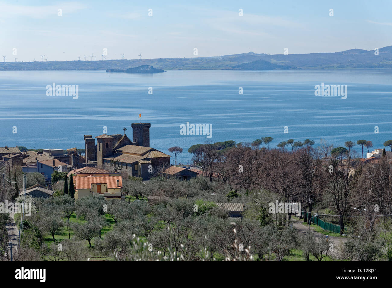 Lazio capodimonte lake bolsena Banque de photographies et d’images à ...